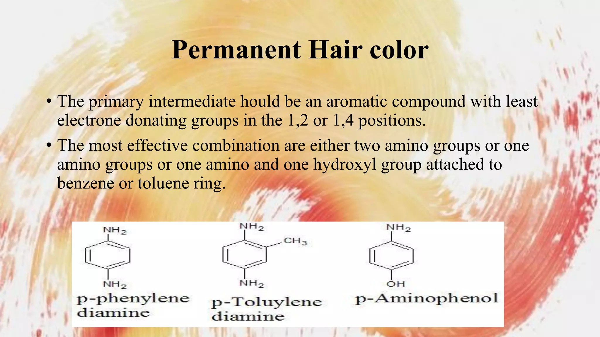 Hair dyes and colourants | PDF