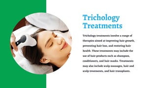 Trichology: The Science of Hair Growth and Restoration | Hair Ensure | PDF