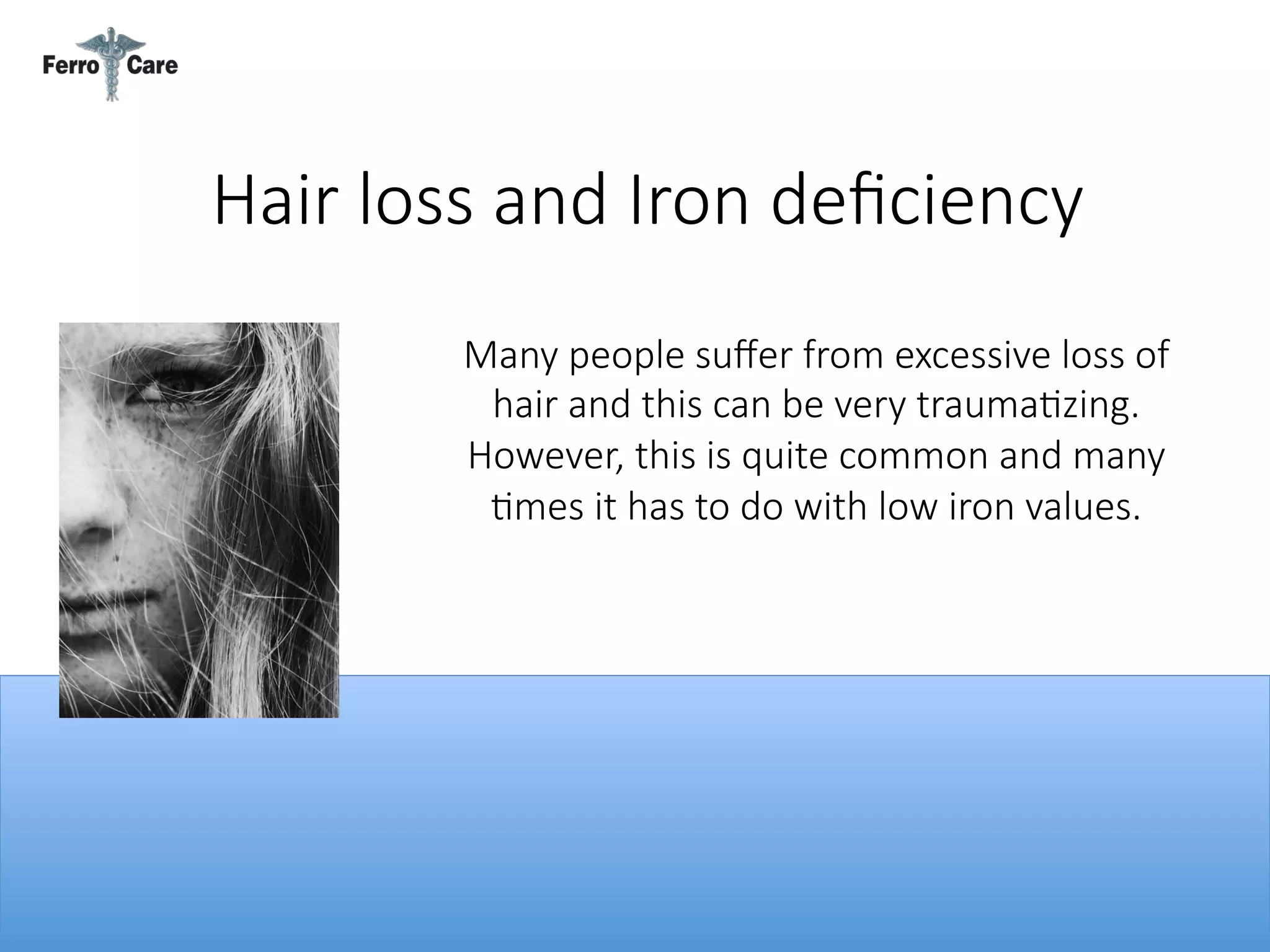 Hair loss and iron deficiency | PDF