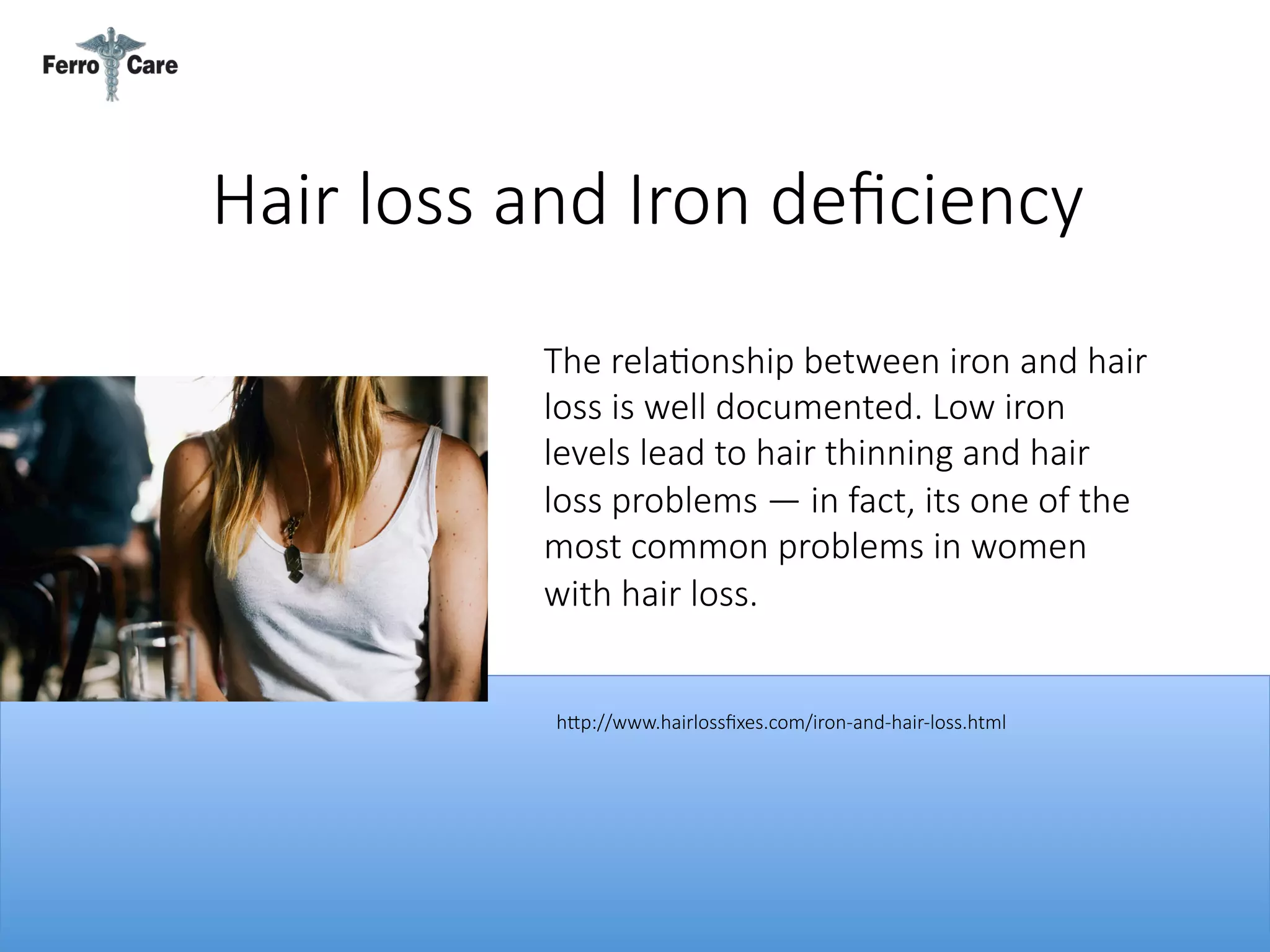 Hair loss and iron deficiency | PPT