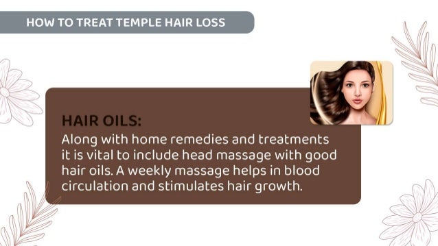 Hair Loss On Temples Causes And Treatments Ppt