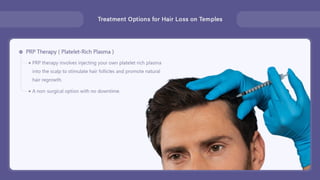 Hair Loss on Temples Understanding the Symptoms Causes and Treatment ...