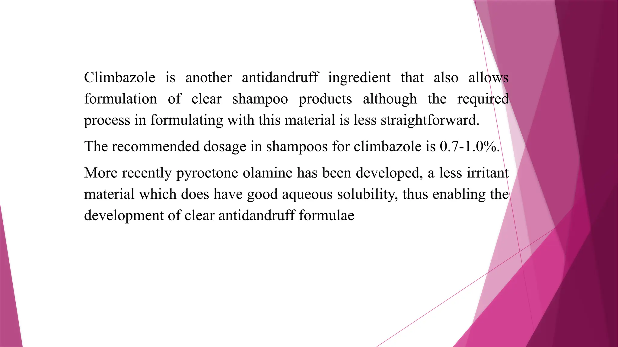 Hair products.pptx cosmetic science notes | PPTX