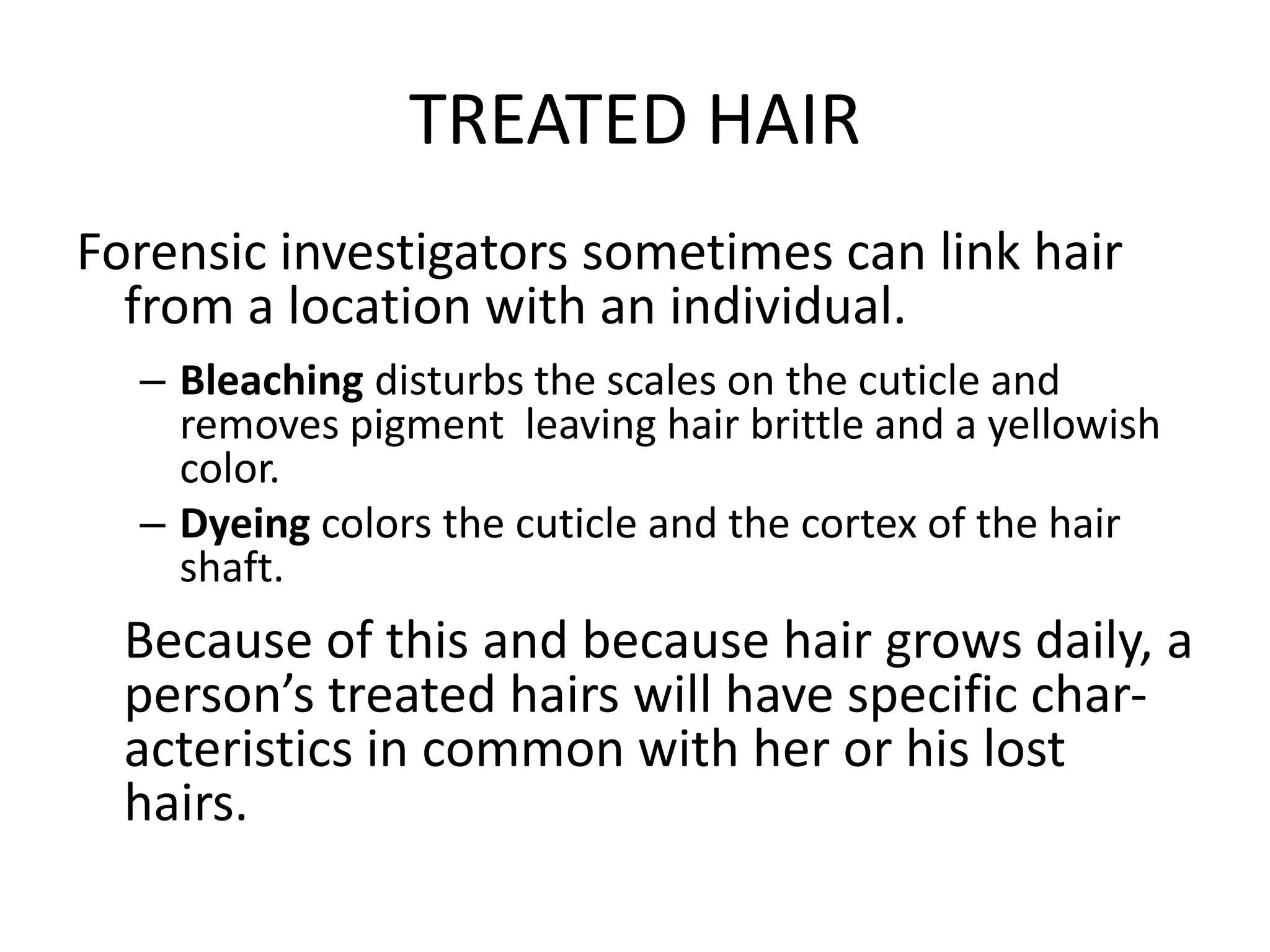 Hair and fiber | PPTX