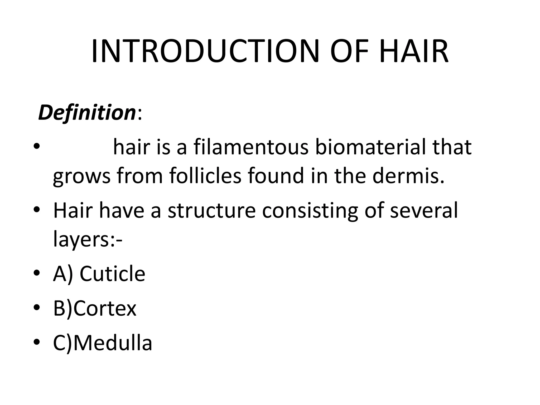 Hair and fiber | PPTX