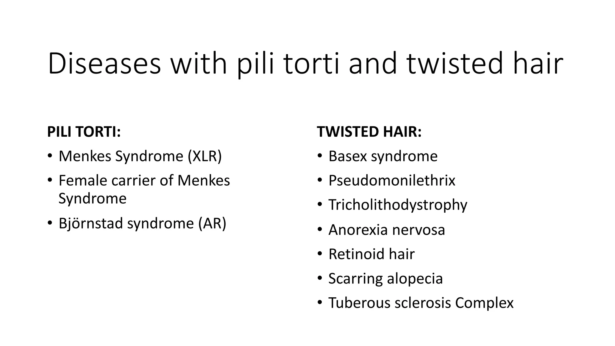 An approach to hair shaft disorders in Dermatology | PDF