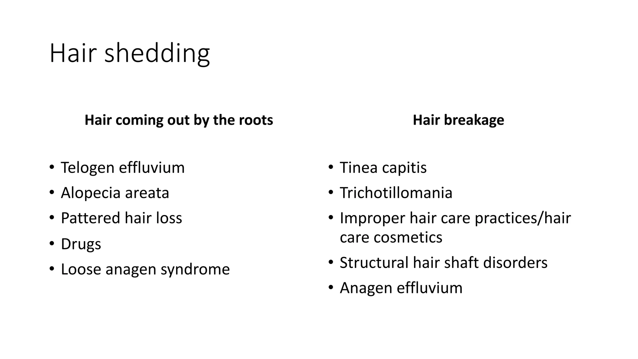 An approach to hair shaft disorders in Dermatology | PDF