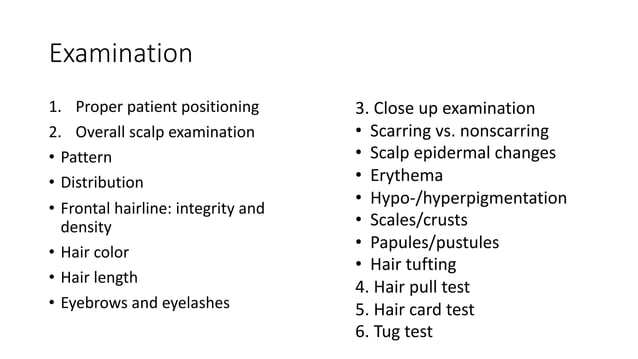 An approach to hair shaft disorders in Dermatology | PDF