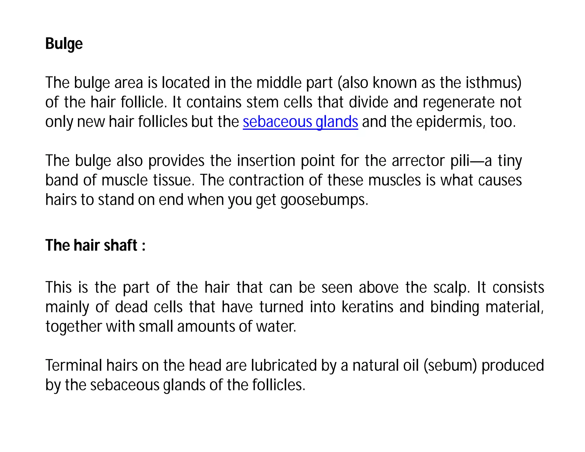 Hair structure and hair growth cycle | PDF