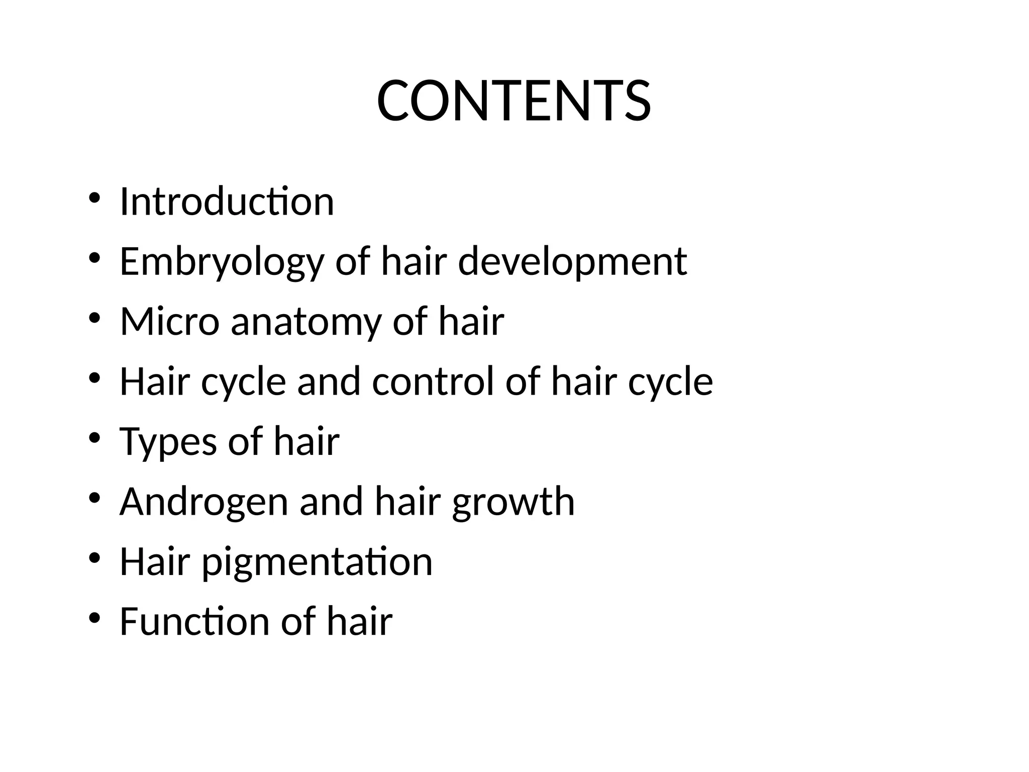 hair structure and physiology. information | PPTX