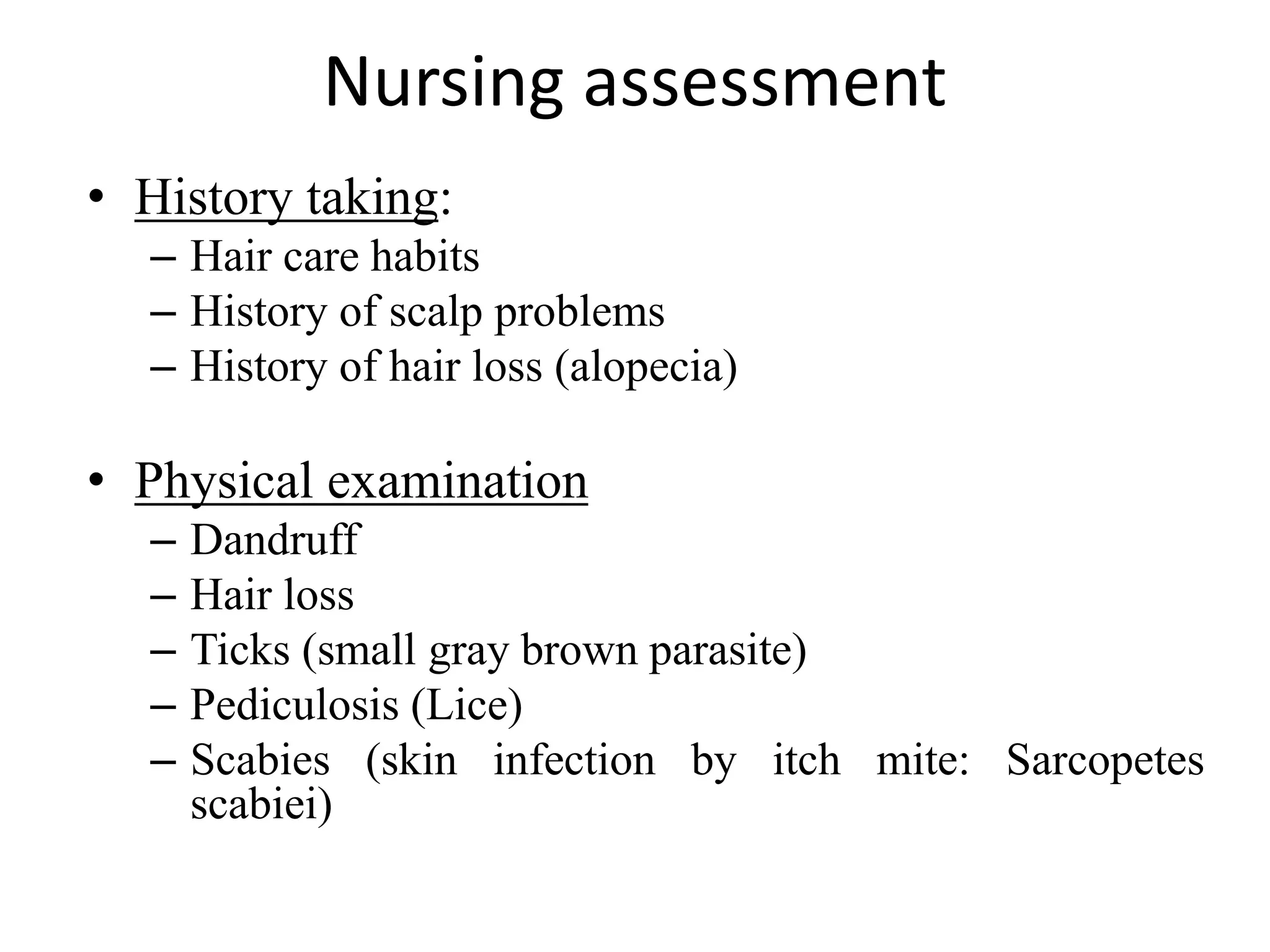 Hair wash, Fundamentals of Nursing | PPTX