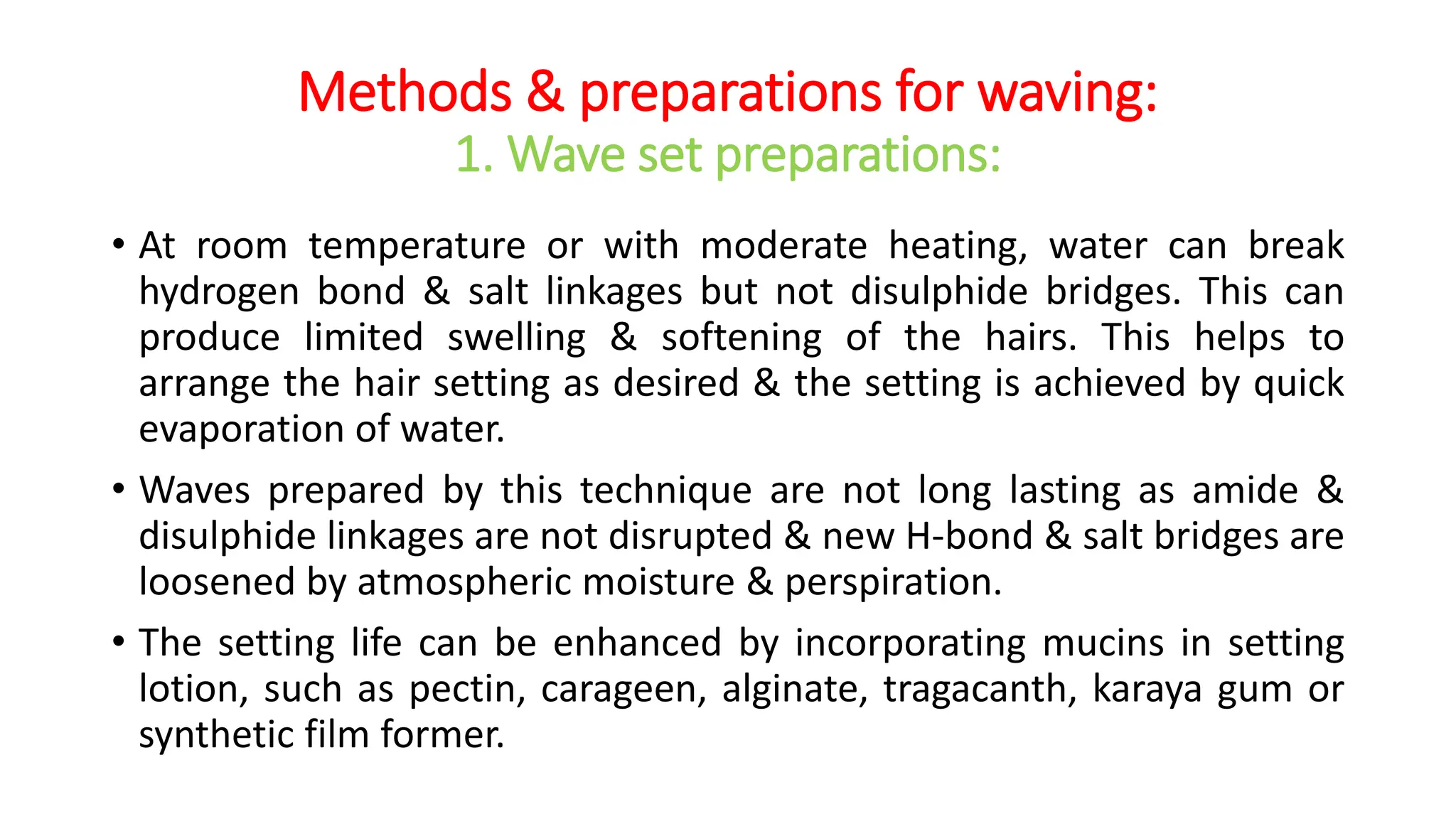 HAIR WAVING and their types, methods.pptx