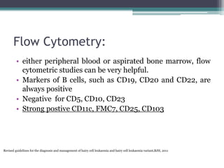 Hairy cell leukmia | PPTX