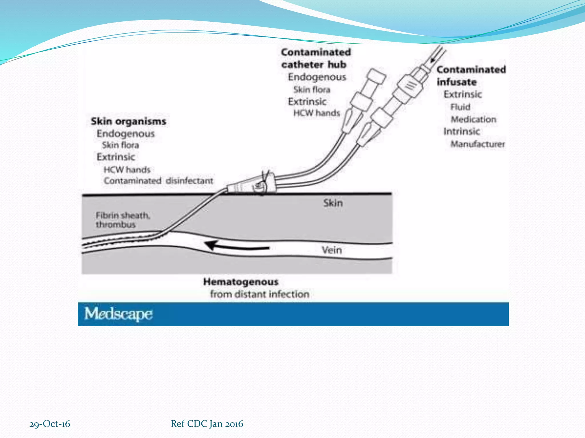 central line related blood stream infection | PPT
