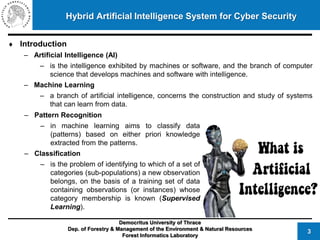 Hybrid Artificial Intelligence System for Cyber Security | PPT