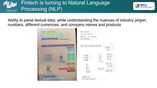 How NLP is reshaping Fintech | PPT