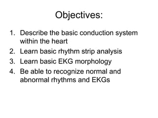 Basic EKG and Rhythm Interpretation Symposia - The CRUDEM Foundation | PPTX