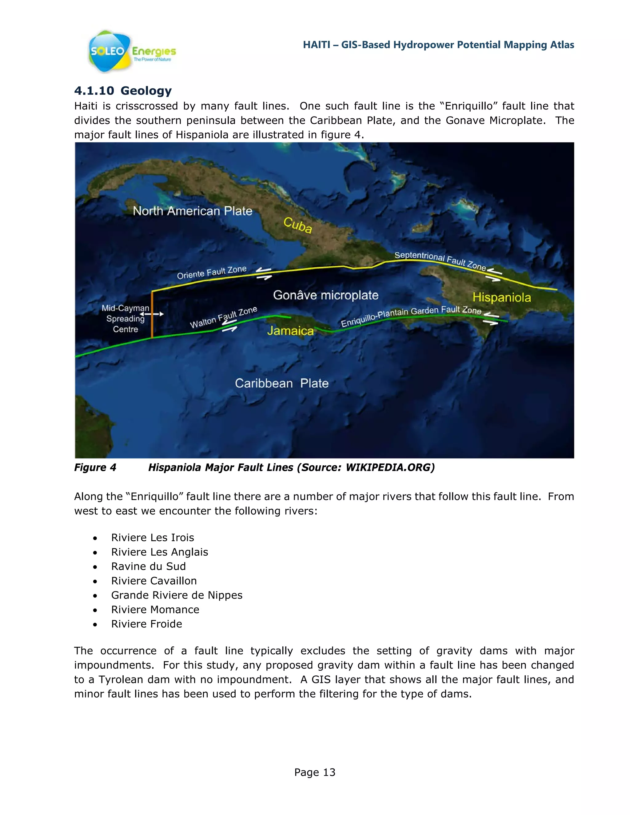 Haiti GIS-Based Hydropower Potential Mapping Atlas | PDF