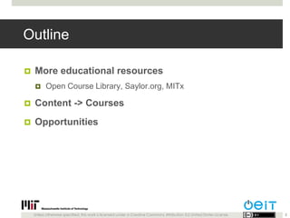 From OpenCourseWare to Open Education | PPT