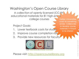 From OpenCourseWare to Open Education | PPT