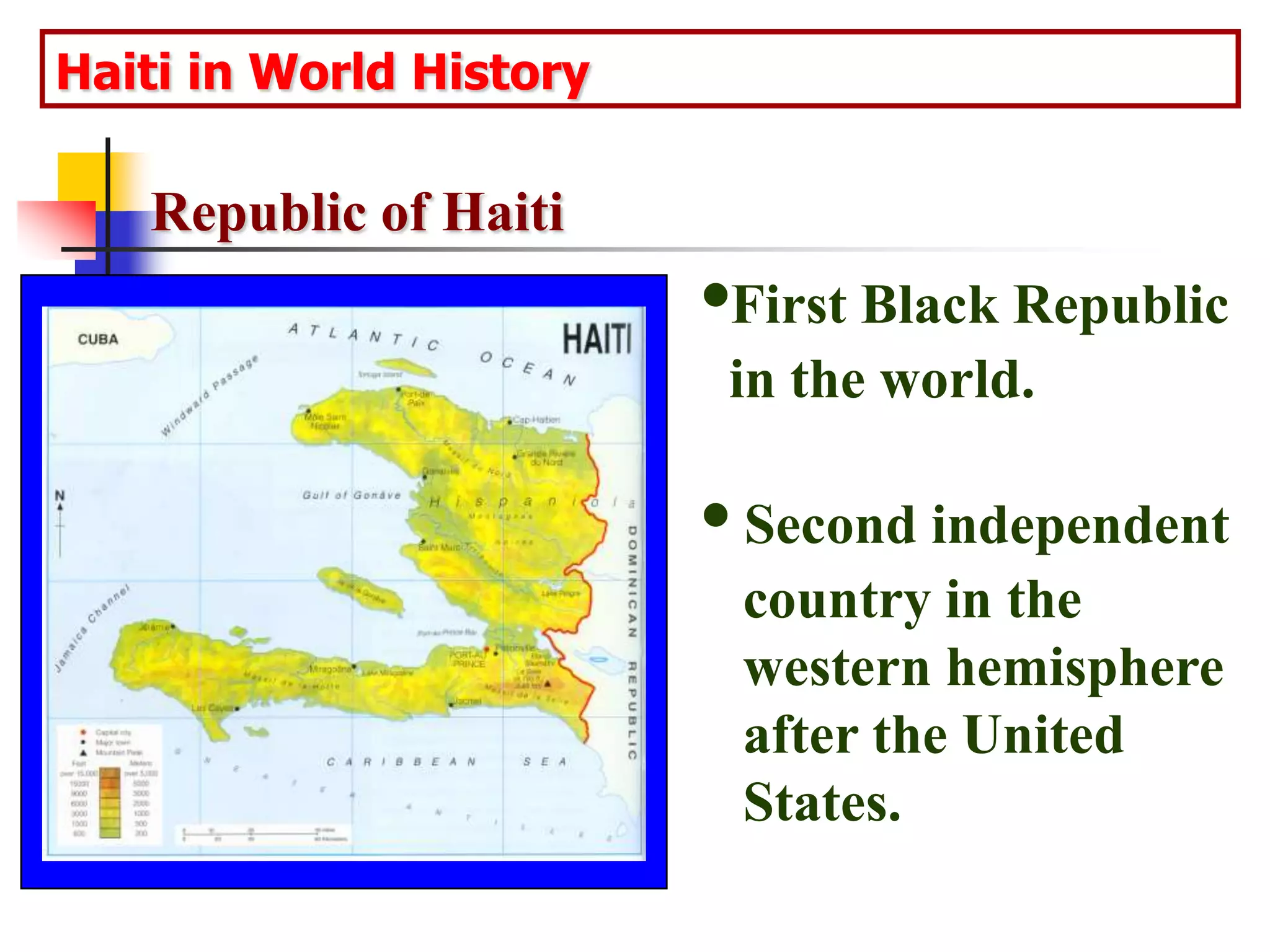 Haitians heroesandhaitiposters | PPTX | North America Travel | Travel ...