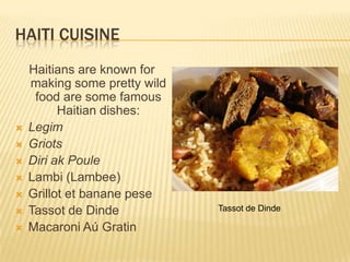 Haiti cuisine | PPT