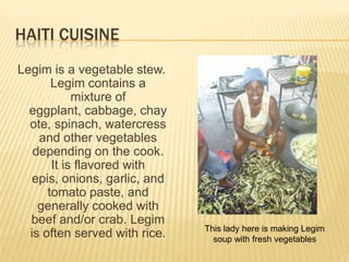 Haiti cuisine | PPTX