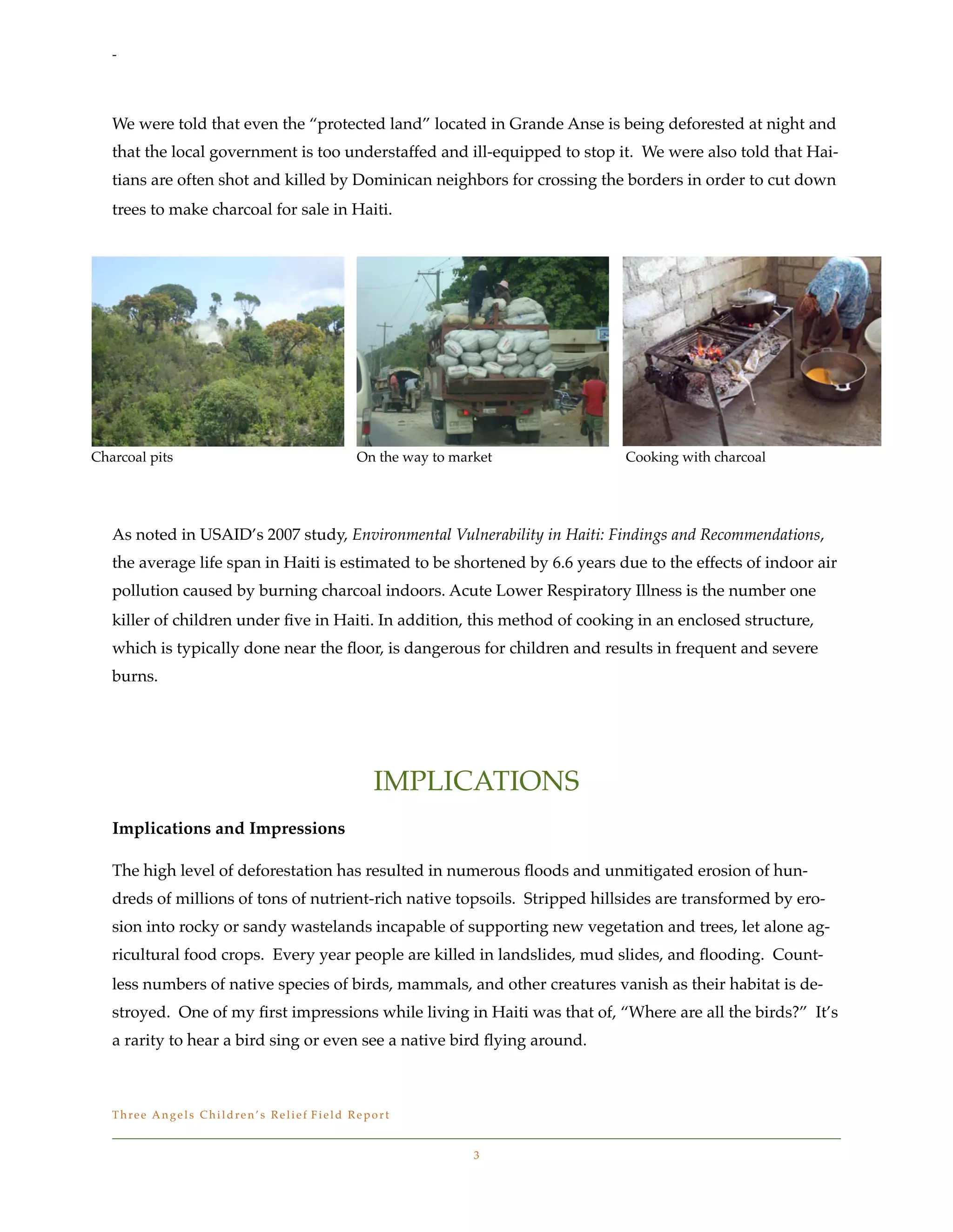 Haiti Deforestation - A Short Update | PDF