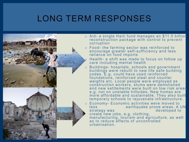 Haiti earthquake case study | PPTX | Geography | Science