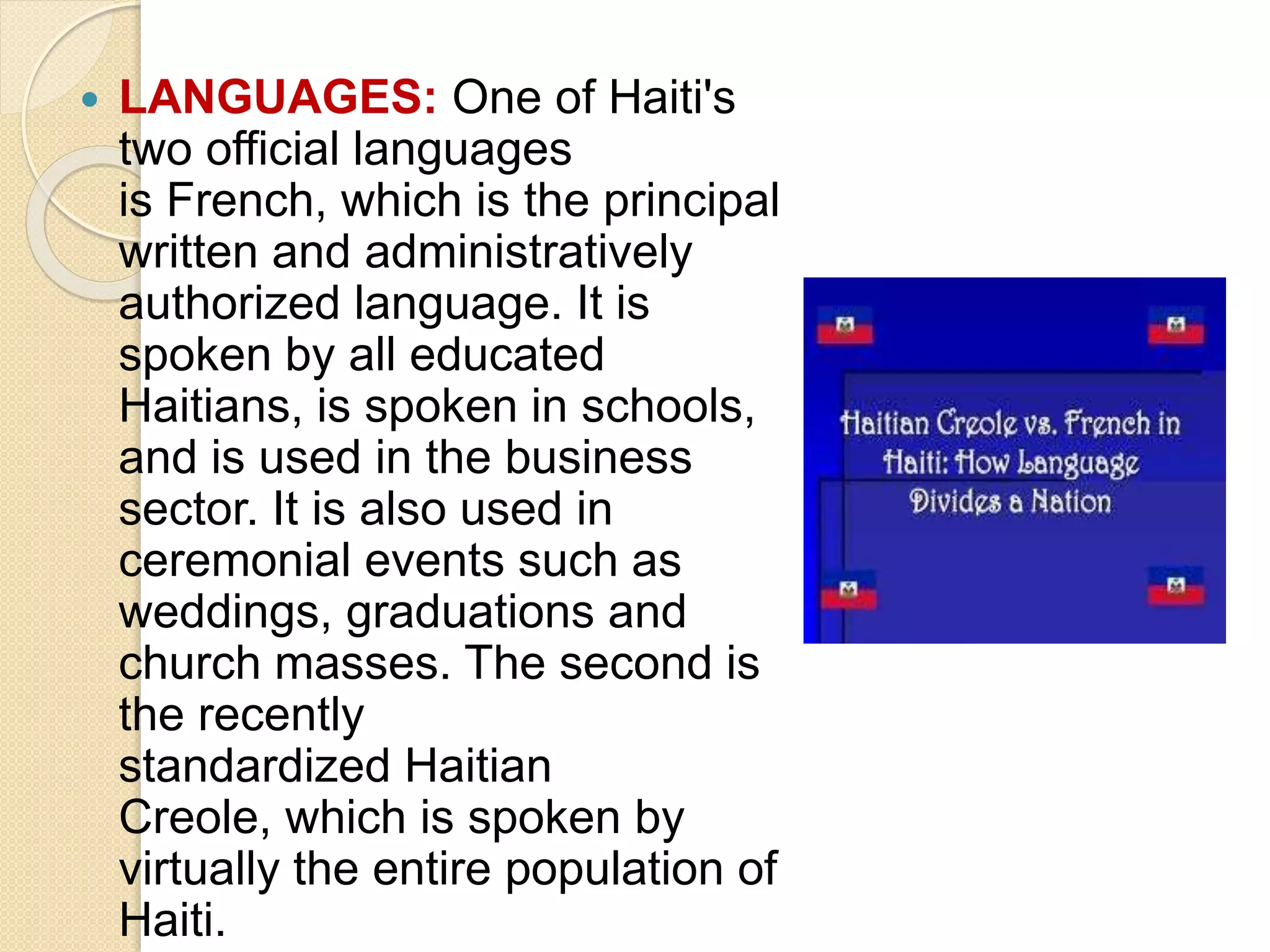 Haiti presentacion | PPTX