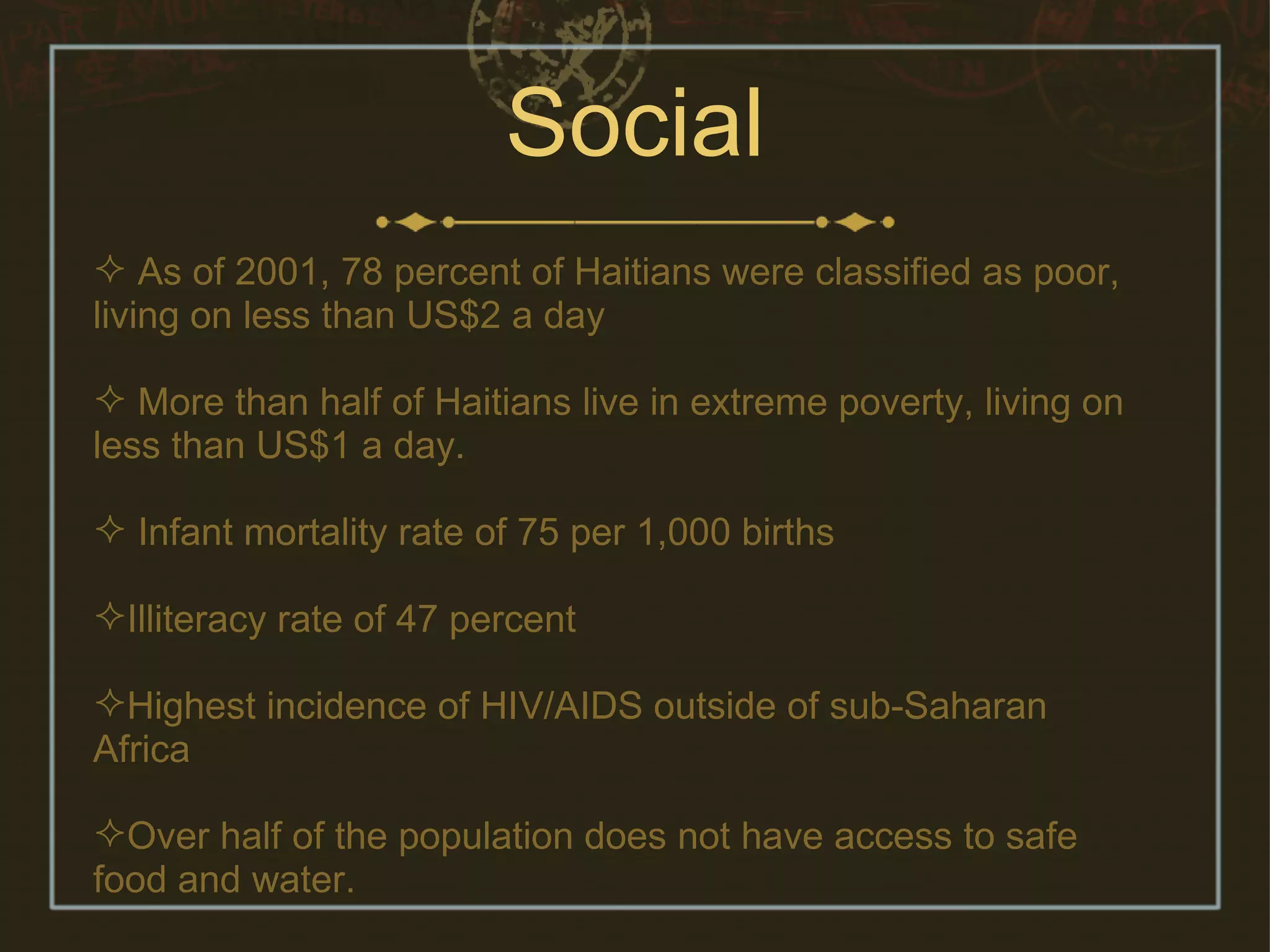 Haiti Presentation | PPT