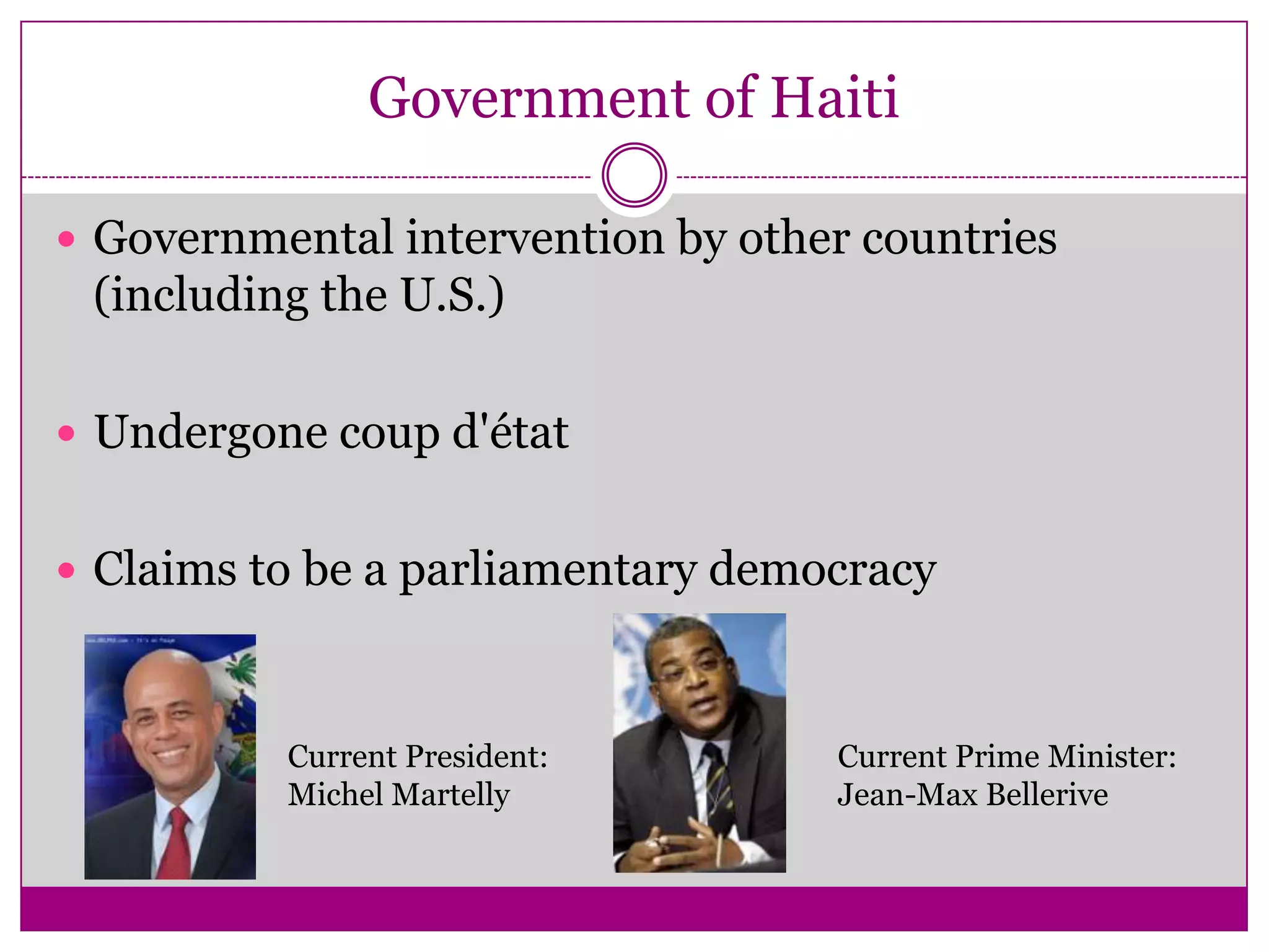 Haiti presentation | PPTX