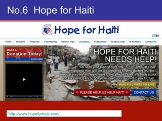 24+ ways to help Haiti | PPT