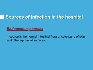 Hospital acquired infections and its prevention | PPTX