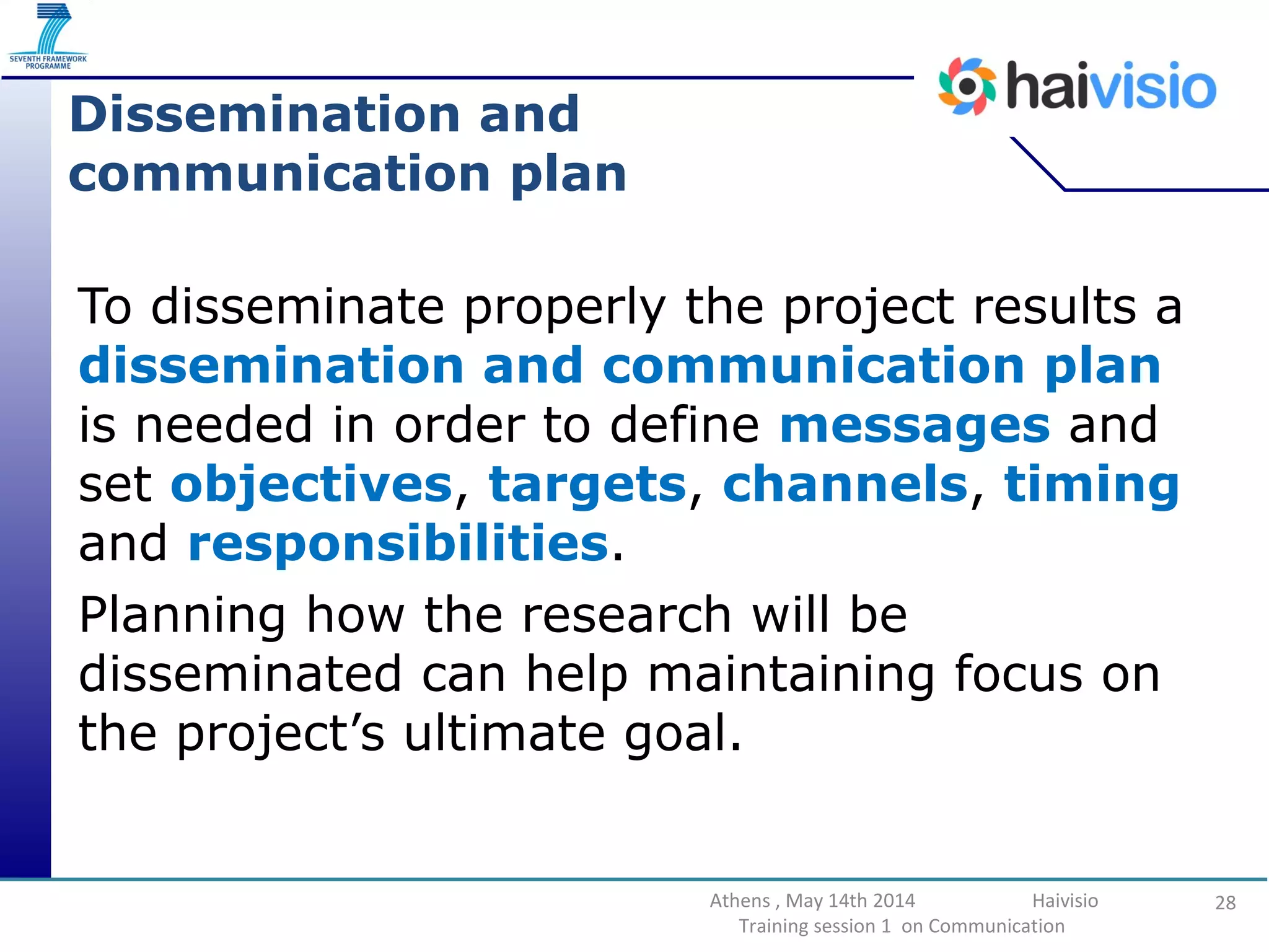 Haivisio training course 1 | PPT