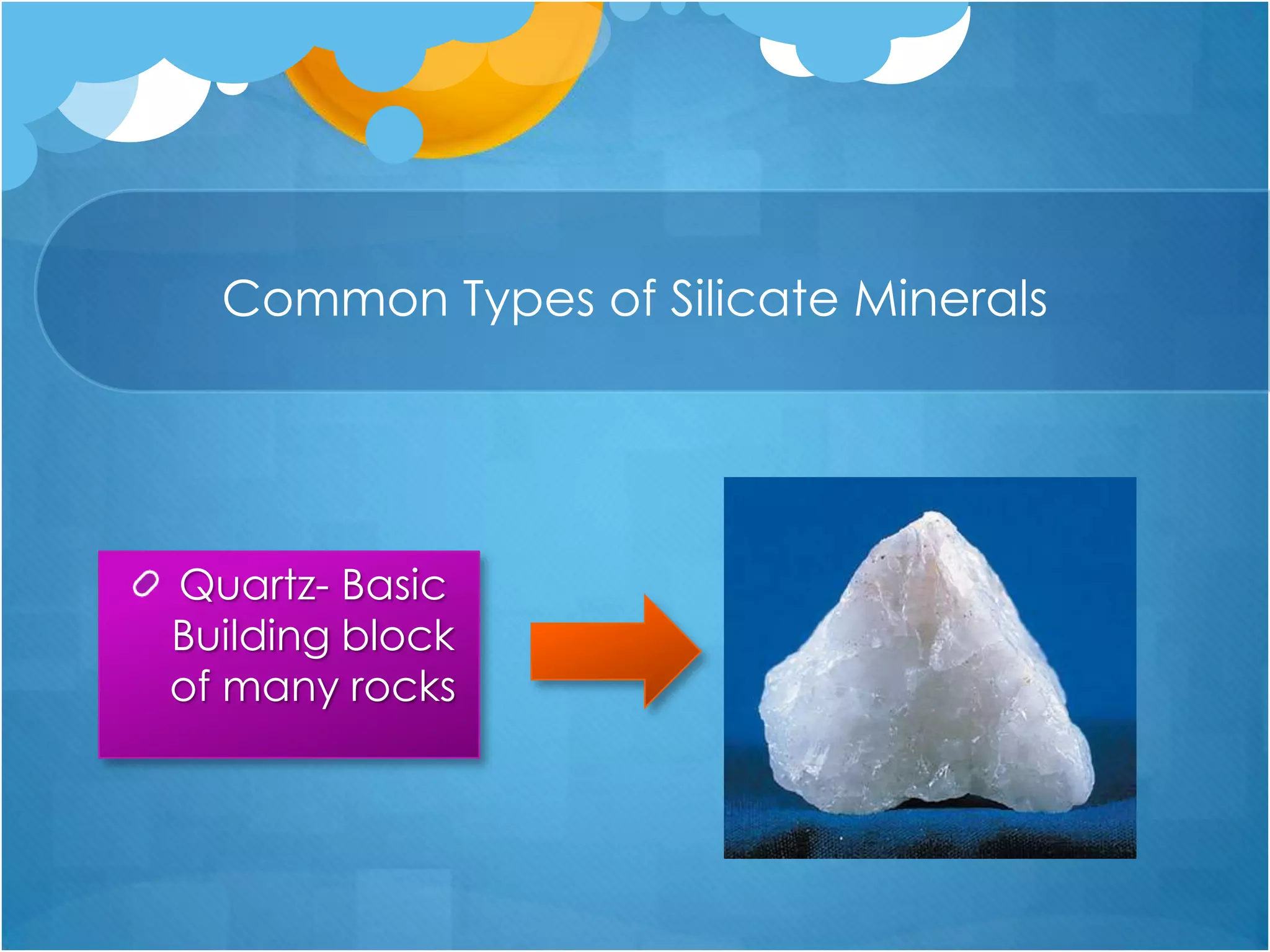 Haiway's silicate and non silicate mineral presentation | PPTX