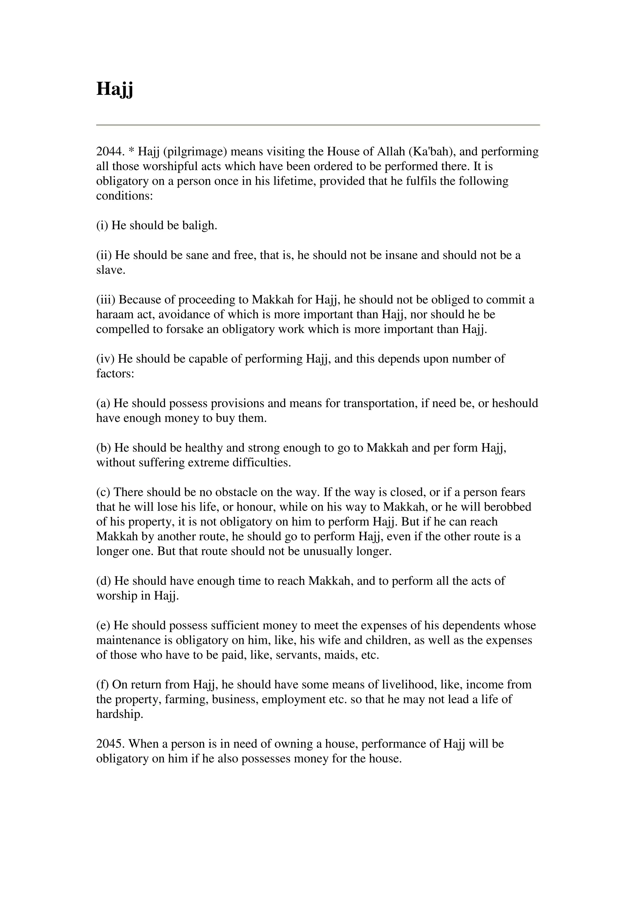 Haj | PDF