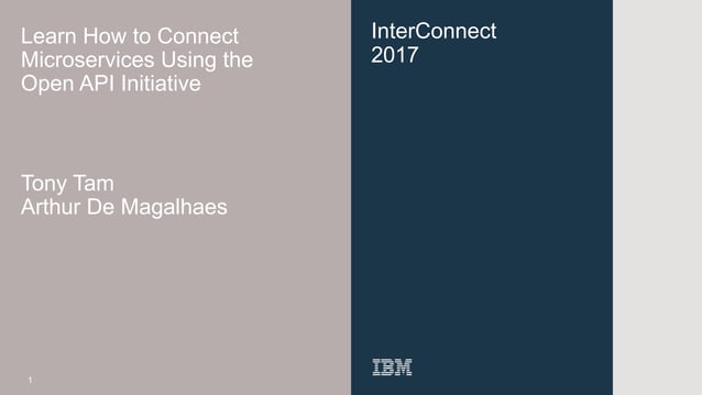 Learn How to Connect Microservices Using the Open API Initiative | PPT