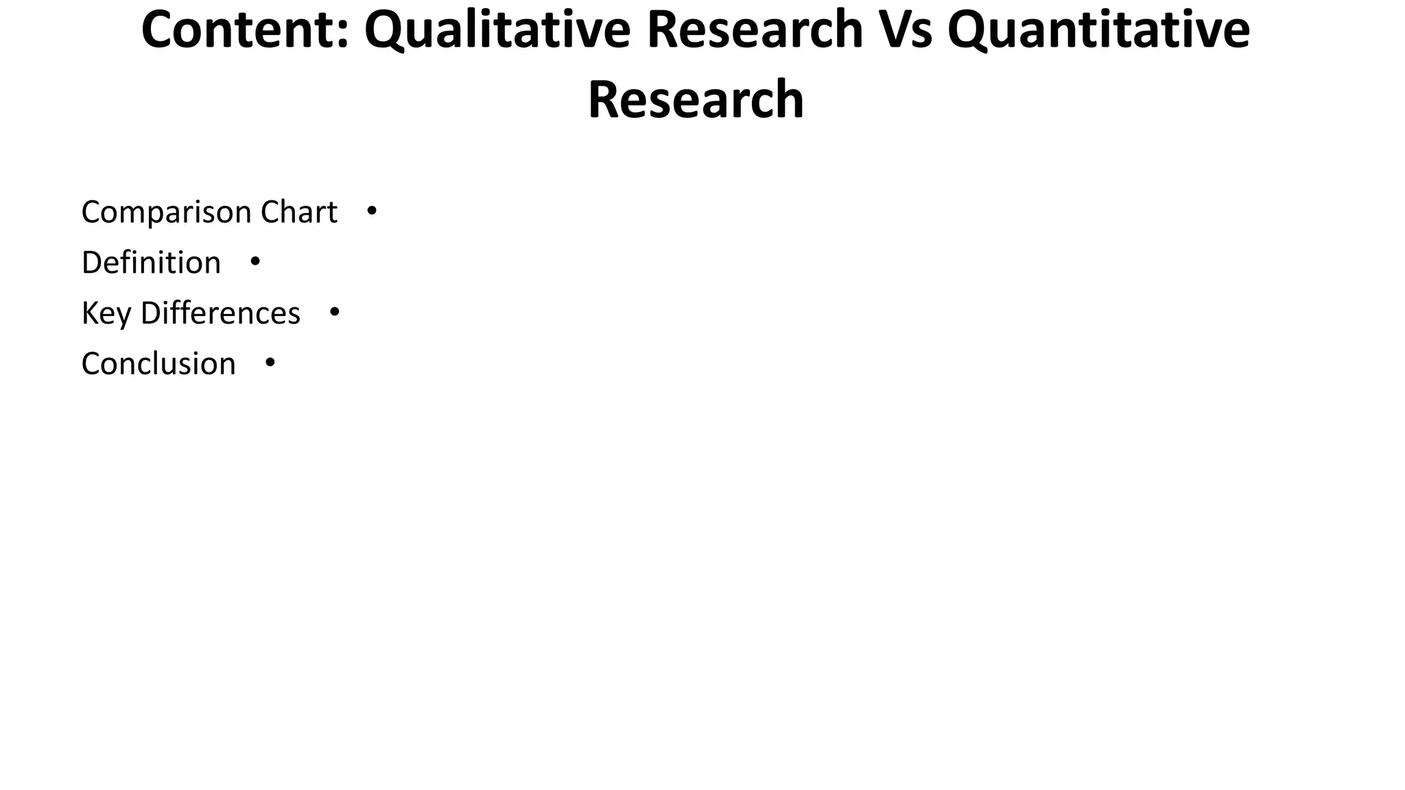 What is the difference and similarity between qualitative and quantitative research? | PPTX ...