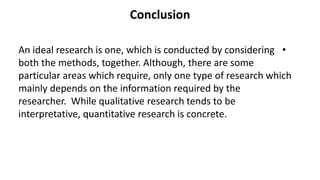 What is the difference and similarity between qualitative and ...