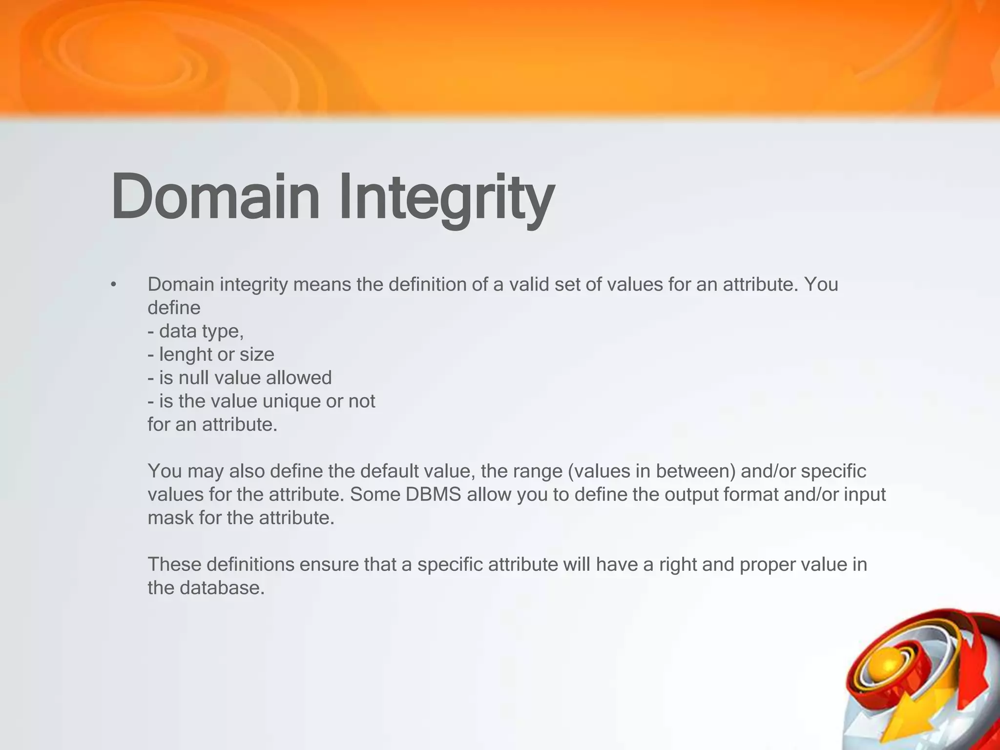 integrity constraints | PPTX