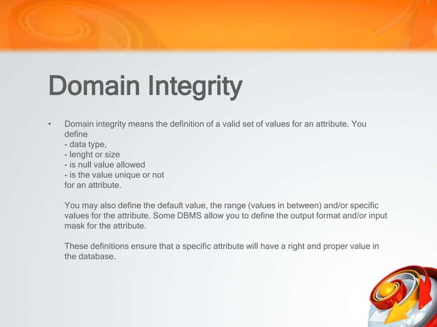 integrity constraints | PPTX