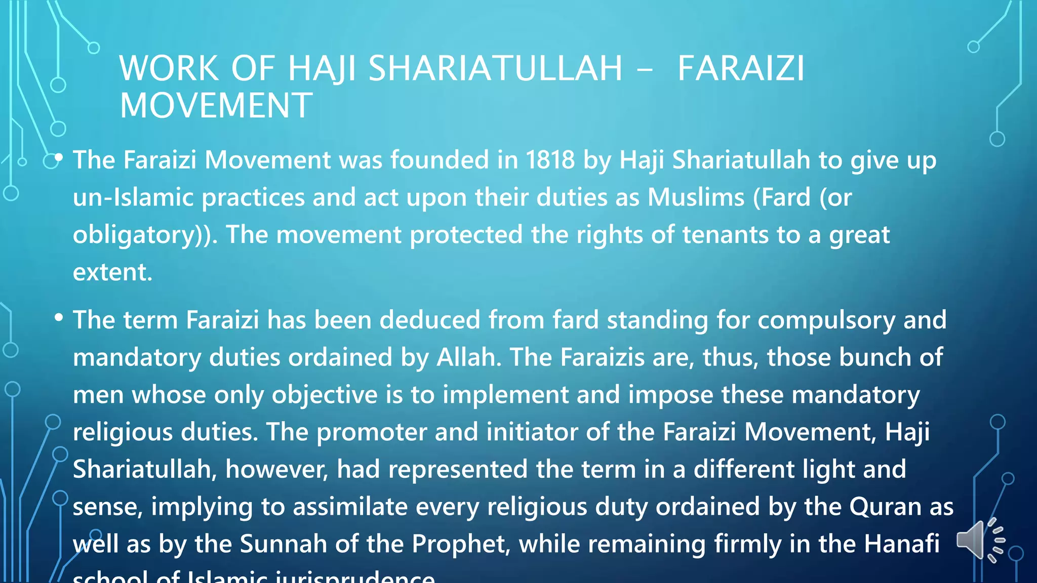 Haji shariatullah | PPTX
