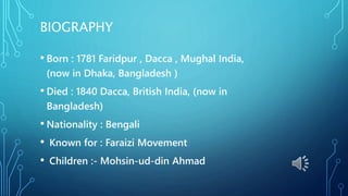 Haji shariatullah | PPTX