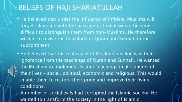 Haji shariatullah | PPTX