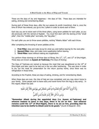 Hajj Umrah guide | PDF