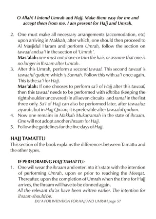 Hajj or Umrah Tour Plan - Guide Book | PDF
