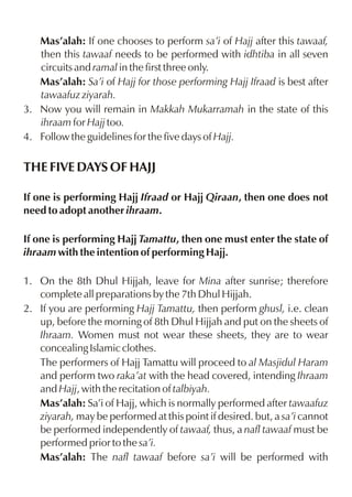Hajj or Umrah Tour Plan - Guide Book | PDF