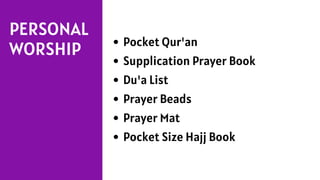 Hajj and umrah 2021 checklist | PDF | Islam | Religion & Spirituality
