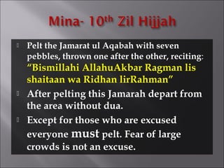 Hajj & Umrah Presentation | PPS